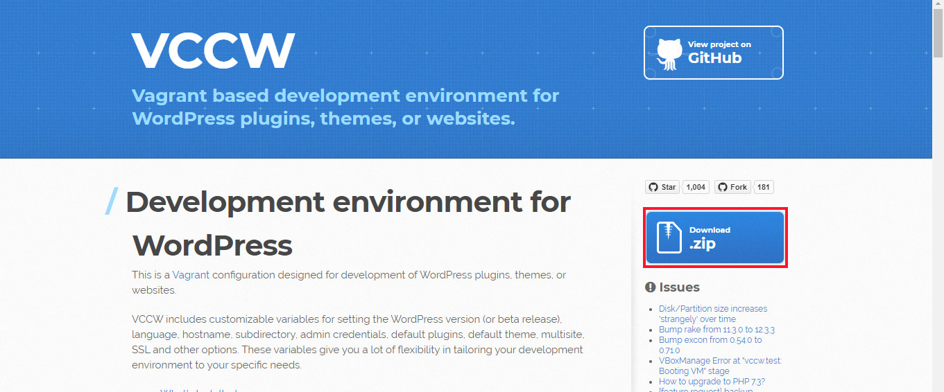 VirtualBoxとVagrantとVCCWでローカルにWordPress環境を作成する方法 | 午後ひと